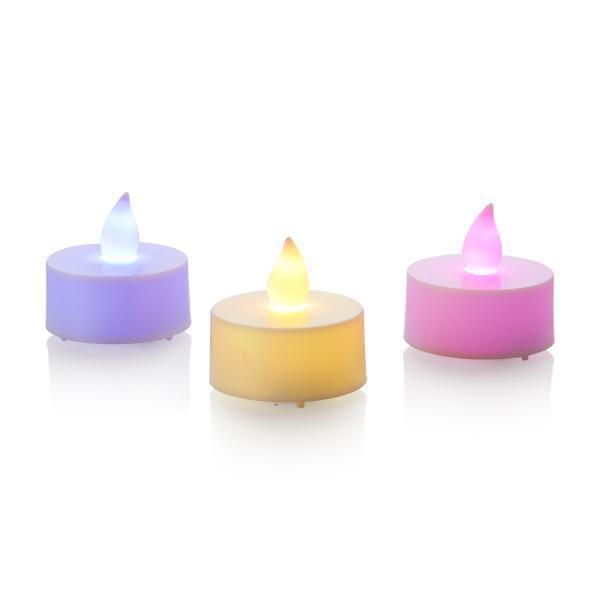 Changing Color Tea Lights – Just Claying Around